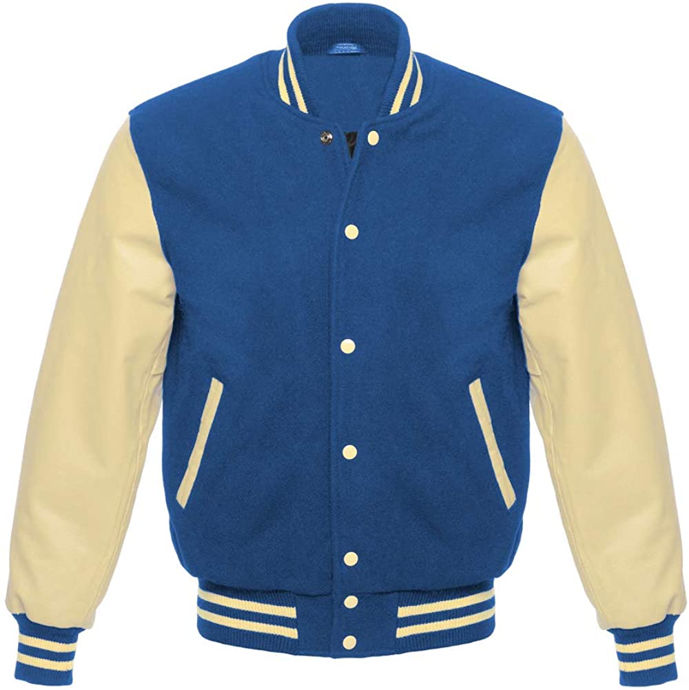 Lights Colors Body varsity Jacket Wholesale Men's Baseball Varsity Wool ...
