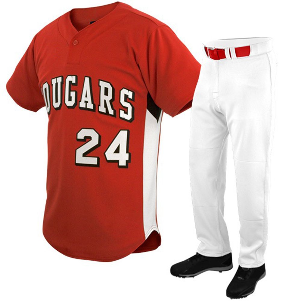 Cheap Baseball Uniforms with your own logos or team name sublimation