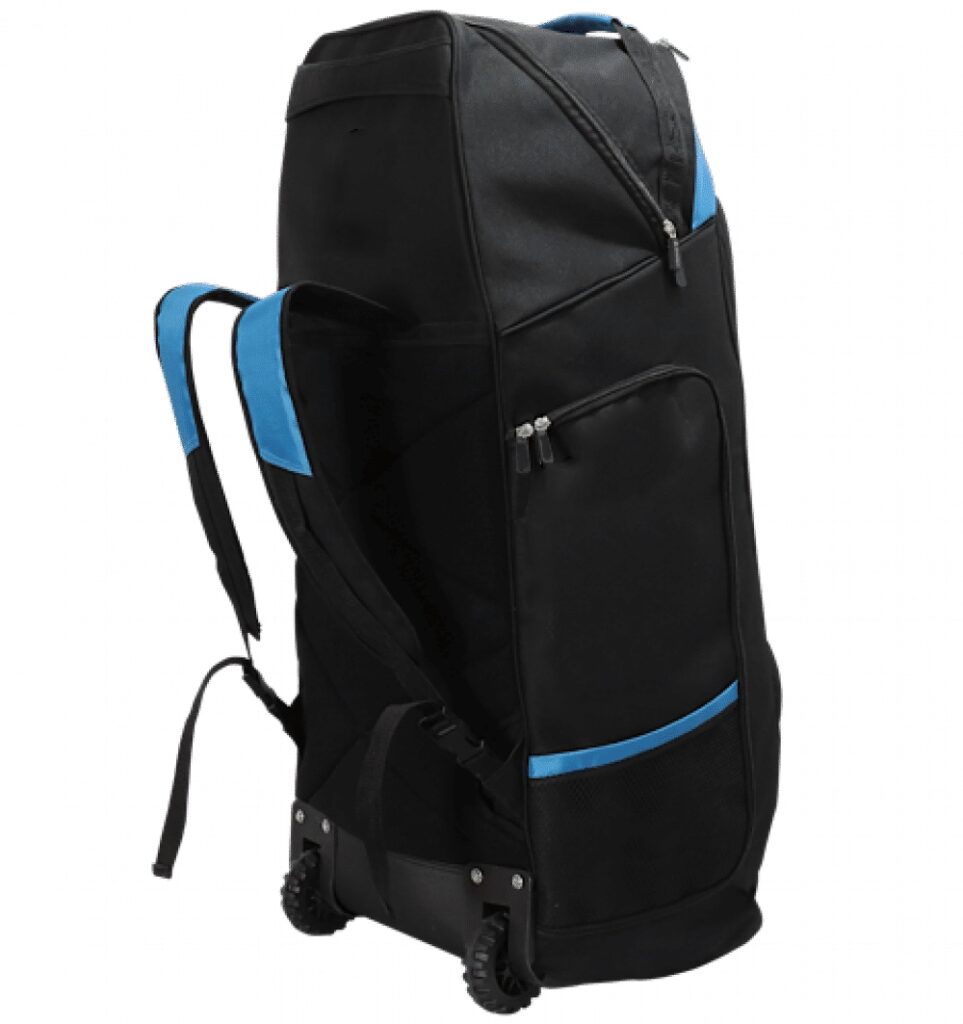 Customized Cricket Kit Ball Duffle Bag With Trolley Wheels, Cricket Bag ...