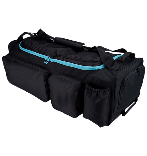 Customized Cricket Kit Ball Duffle Bag With Trolley Wheels, Cricket Bag ...