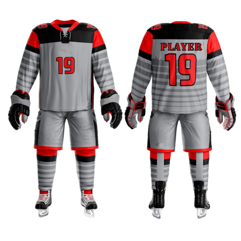 Ice hockey Uniforms with your own logos or team name sublimation Cheap ...