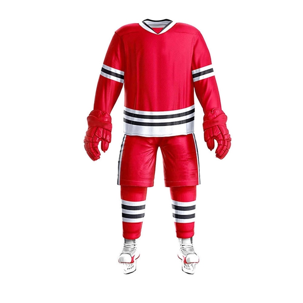 Ice hockey Uniforms with your own logos or team name sublimation Cheap ...