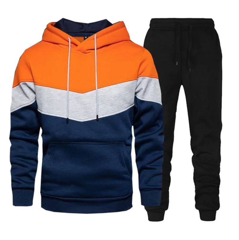 Sublimated Pullover Logo Printing Unisex Blank Plain Sweatsuit