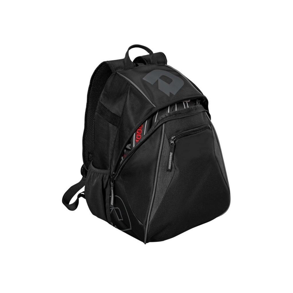 Black Color Sports Baseball Backpack Bag For Baseball Equipments