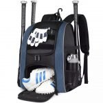 Black Color Sports Baseball Backpack Bag For Baseball Equipments
