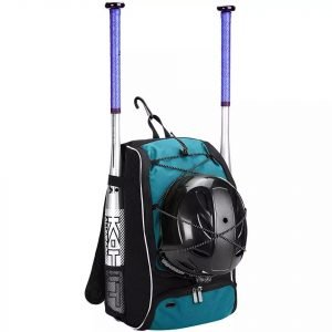 Black Color Sports Baseball Backpack Bag For Baseball Equipments